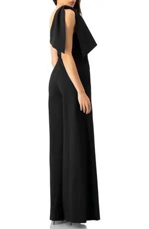 IVONNE One-shoulder Wide-leg Jumpsuit