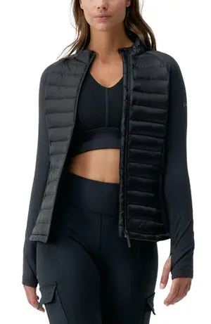 BORN LIVING YOGA Zuri Performance Sport Jacket - Black