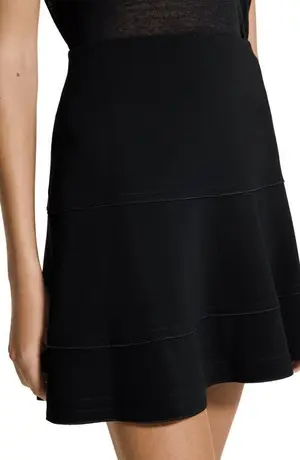 Theory Lapped Seam Miniskirt