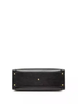 Gucci Diana Medium Bamboo Tote Satchel - Black