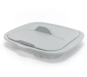 HENNING LEE Look & Cook Silicone Bacon Pan W/ Lid - One-color