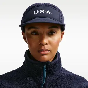 Nike Usa Fly Therma-fit Unstructured Cap - Blue
