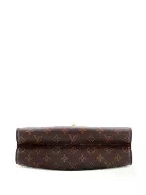 LOUIS VUITTON Victoire Handbag Monogram Canvas Shoulder Bag - Brown