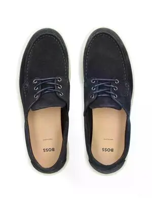 BOSS Lace-up Boat Shoes