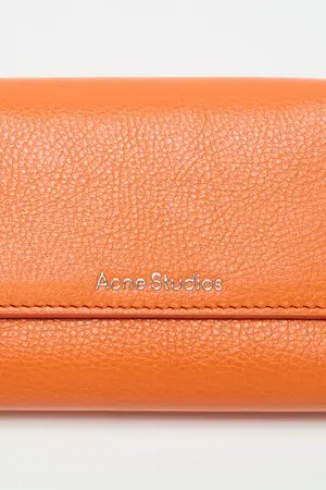 Acne Studios Trifold Leather Wallet
