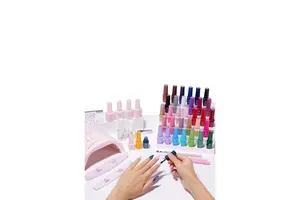BEETLES Gel Nail Polish Kit With Uv Light