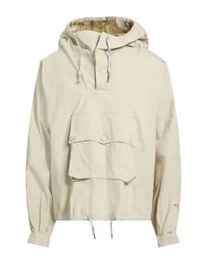 MAISON MARGIELA Cotton Hooded Jacket - Beige