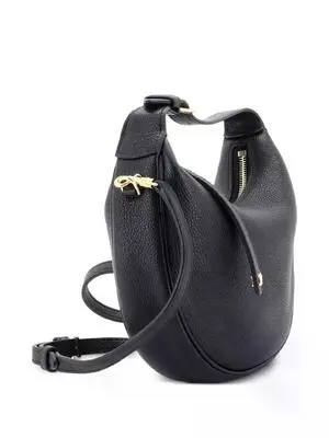Celine Lulu Leather Teen Hobo Bag - Black