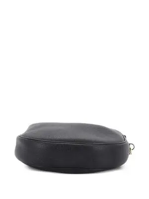 Celine Lulu Leather Teen Hobo Bag - Black