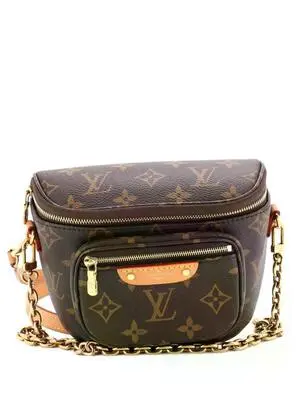 LOUIS VUITTON Bum Bag Monogram Canvas Mini Belt Bag