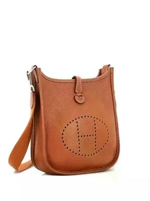 Hermès Evelyne Gen Iii Clemence Tpm Crossbody Bag - Brown