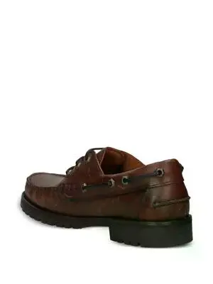 LOTTUSSE Lace-up Leather Loafers