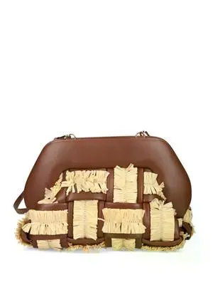 THEMOIRE Raffia Satchel Crossbody Bag