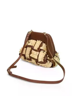 THEMOIRE Raffia Satchel Crossbody Bag