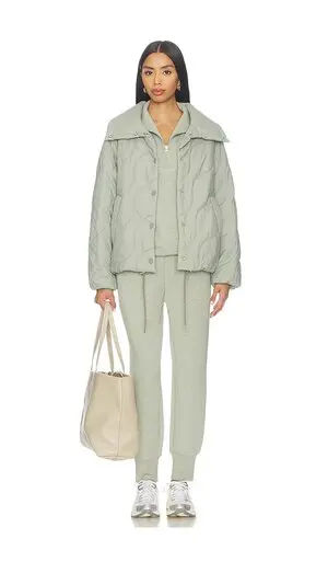 Varley Half Zip Sweatshirt - Sage