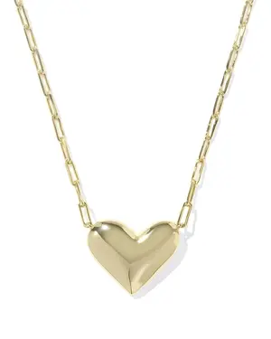 Kendra Scott Ari Heart Statement Pendant Necklace