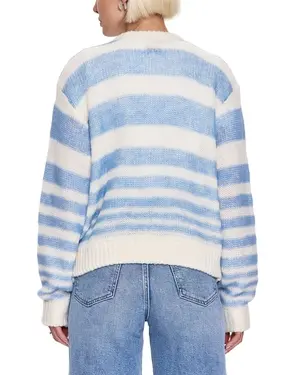 PISTOLA Moa Striped Bubble Sweater