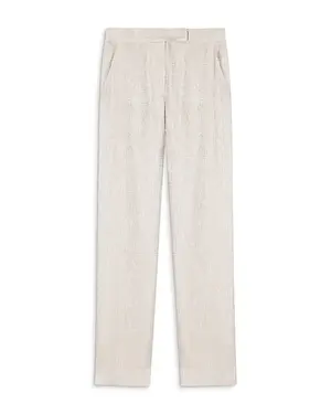 Emporio Armani Textured Jacquard Pants