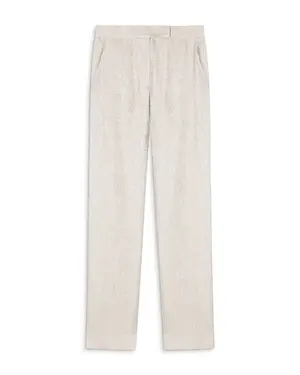 Emporio Armani Textured Jacquard Pants