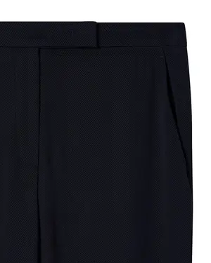 Emporio Armani Textured Tailored Trousers