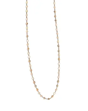 Pasquale Bruni 18k Luce Polished Disc Chain Link Necklace - Rose Gold
