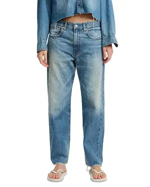 Blue Boyfriend Jeans