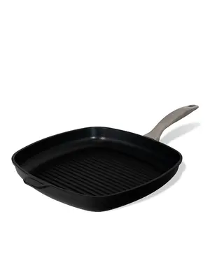 SWISS DIAMOND Chd Square Grill Pan - Deep Charcoal Grey