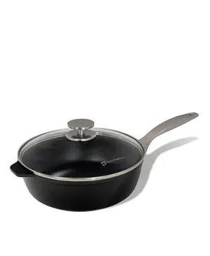 SWISS DIAMOND Chd Saute Pan, 3.2 Qt - Deep Charcoal Grey