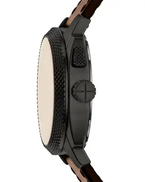 Fossil Machine Big Tic 41mm Watch - Brown/black
