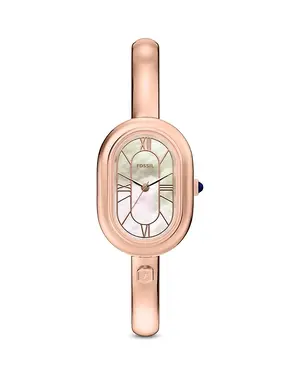 Fossil Sloan Watch - Rose Gold/mother Of Pearl