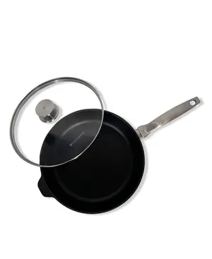 SWISS DIAMOND Chd Saute Pan, 4.3 Qt