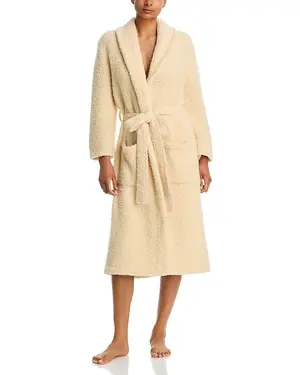 Barefoot Dreams Cozychic Adult Robe Daffodil