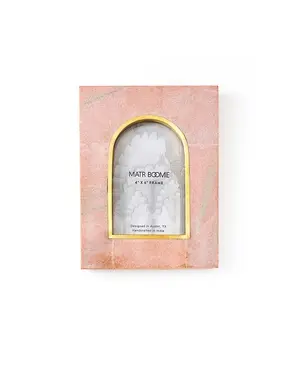 MATR BOOMIE Jaipuri Picture Frame - Pink Marble