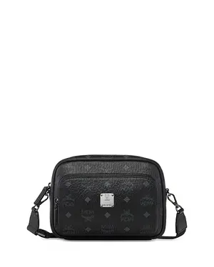 Mcm Aren Vi Crossbody - Black