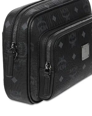 Mcm Aren Vi Crossbody - Black