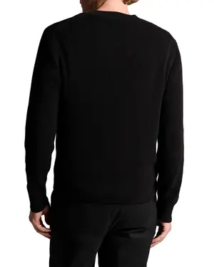 Vince Ribbed V-neck Pullover Sweater