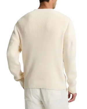 Vince Spring Rib V-neck Sweater