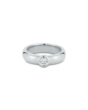 Walters Faith 18k Bezel Set Diamond Ring - White Gold