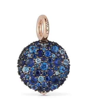 Walters Faith 18k Yellow Sapphire Pebble Charm - Gold
