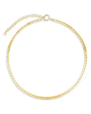 CADAR 18k Yellow Chain Link Necklace - Gold
