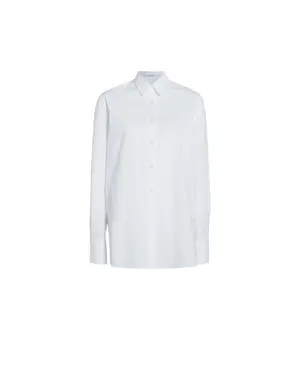 Another Tomorrow Oversized Organic Cotton Shirt