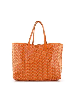 Goyard PM Saint Louis Tote Coated Canvas Orange