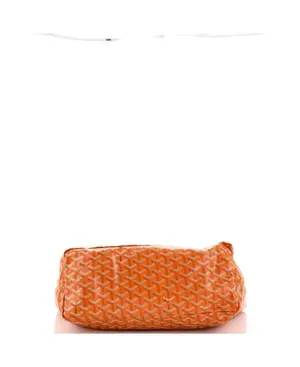Goyard Pm Saint Louis Tote Coated Canvas - Orange
