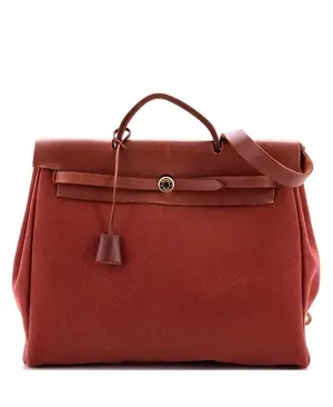 Hermès 39 Herbag Zip - Brown