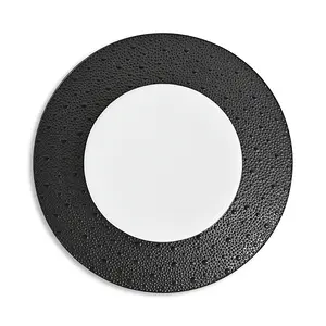 Bernardaud Ecume Black Dinner Plate - No Color