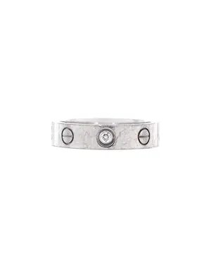 CARTIER Love Wedding Band Diamond Ring