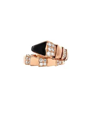 BVLGARI Serpenti Viper One-coil Ring - Pink
