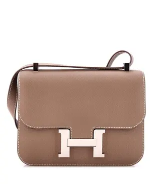 Hermès 24 Constance Nm Bag Epsom - Gray