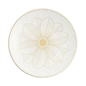 Christofle Malmaison Imperiale Gold Bread & Butter Plate - White And Gold