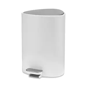 JOSEPH JOSEPH Easy Store 5l Pedal Trash Bin With Liner Storage - White